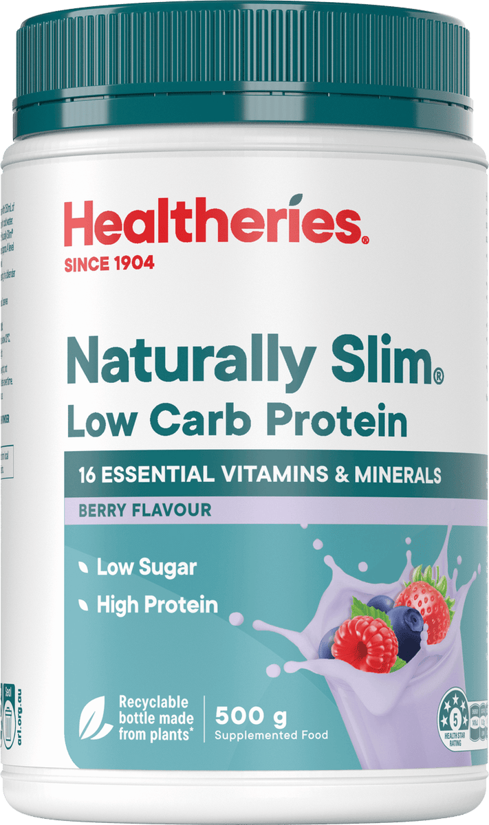 healtheries naturally slim nutrition formula berry 500g – HORO.co.nz