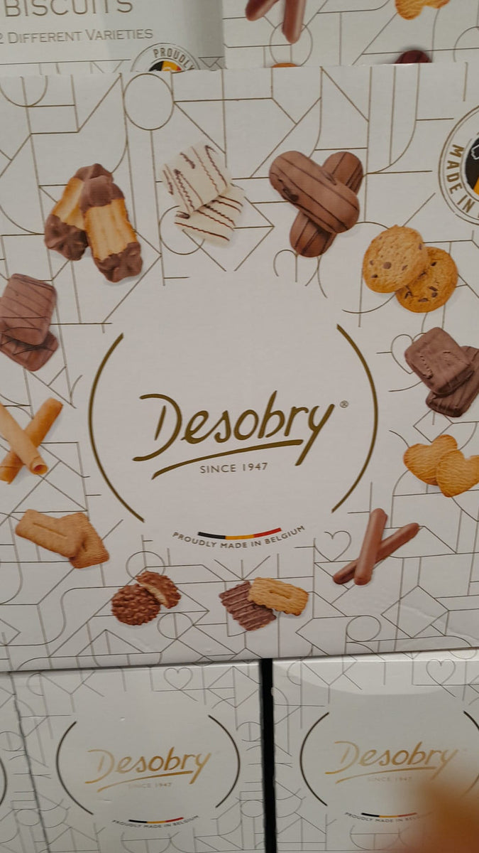 DESOBRY IM BISCUIT ASSORTMENT 4 X 250G – HORO.co.nz