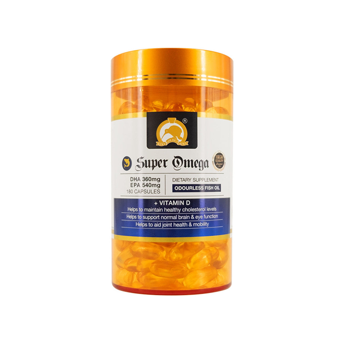 KIWI GOLDEN SUPER OMEGA FISH OIL - 180s – HORO.co.nz