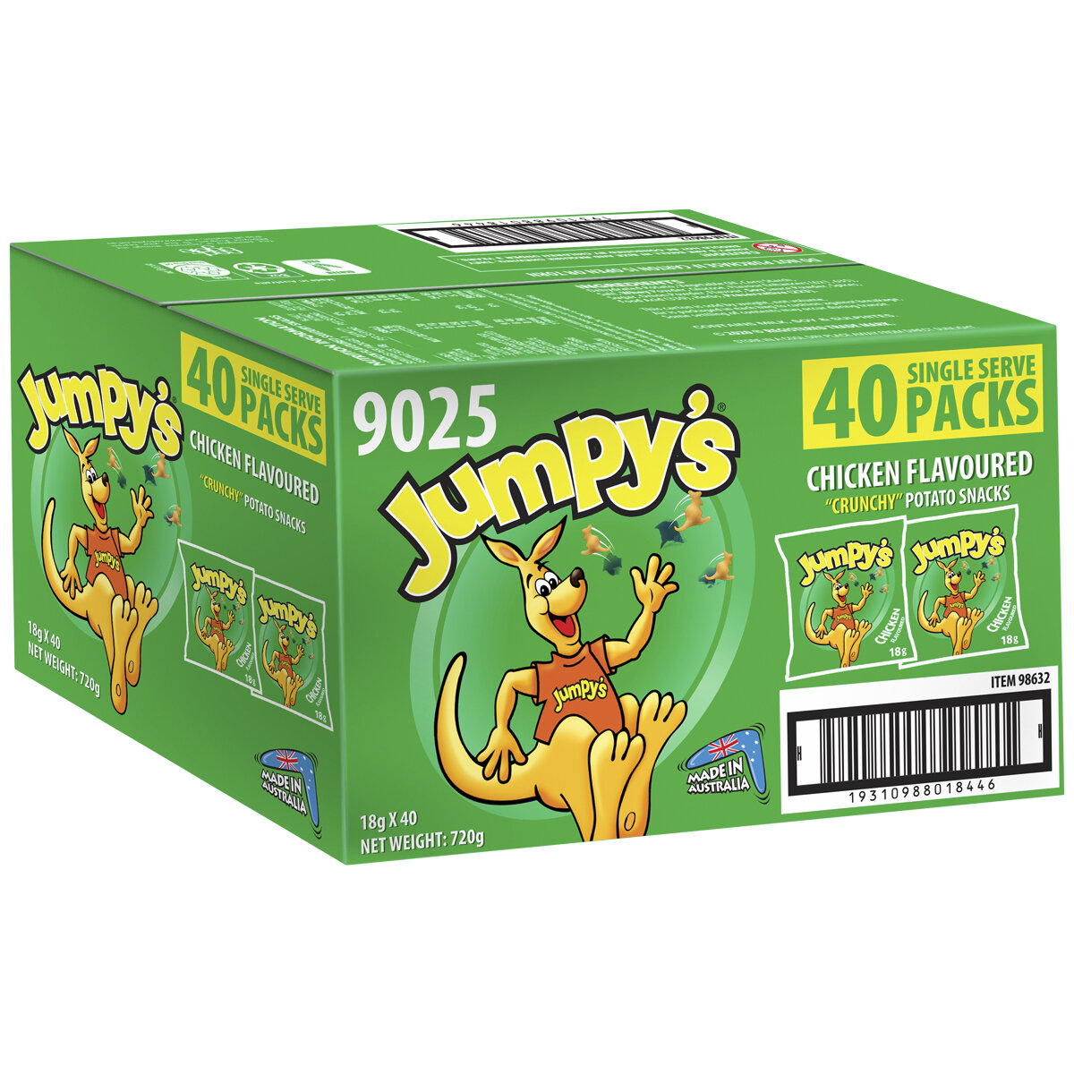 JUMPY'S CHICKEN 40 X 18G – HORO.co.nz