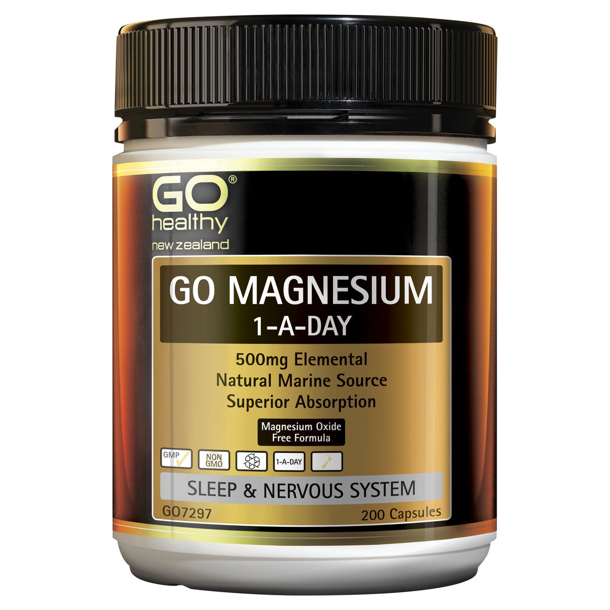 GO Healthy GO Magnesium 1-A-Day 200 Capsules – HORO.co.nz