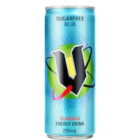 v blue energy drink sugar free 250mL – HORO.co.nz