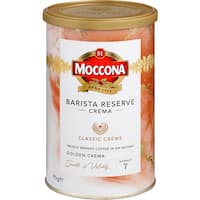 moccona barista reserve classic creme instant coffee Intensity 7 95g B ...