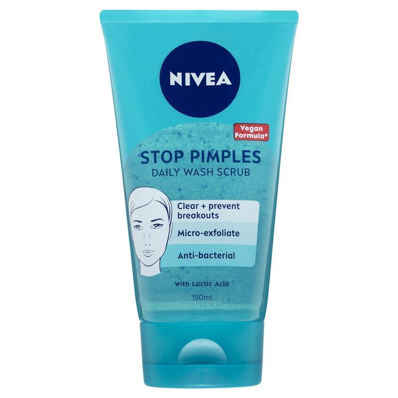 nivea stop pimples daily wash scrub 150ml – HORO.co.nz