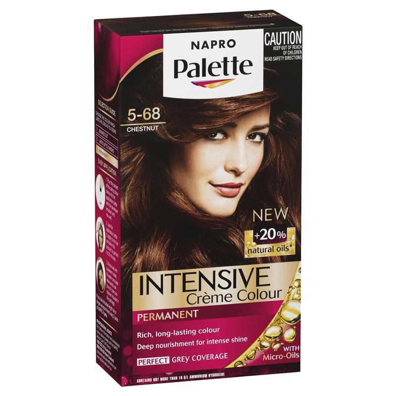 Napro Palette Permanent Hair Colour 5-68 Chestnut – HORO.co.nz