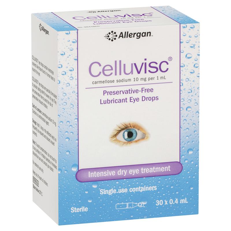 celluvisc eye drops 30x0.4ml – HORO.co.nz