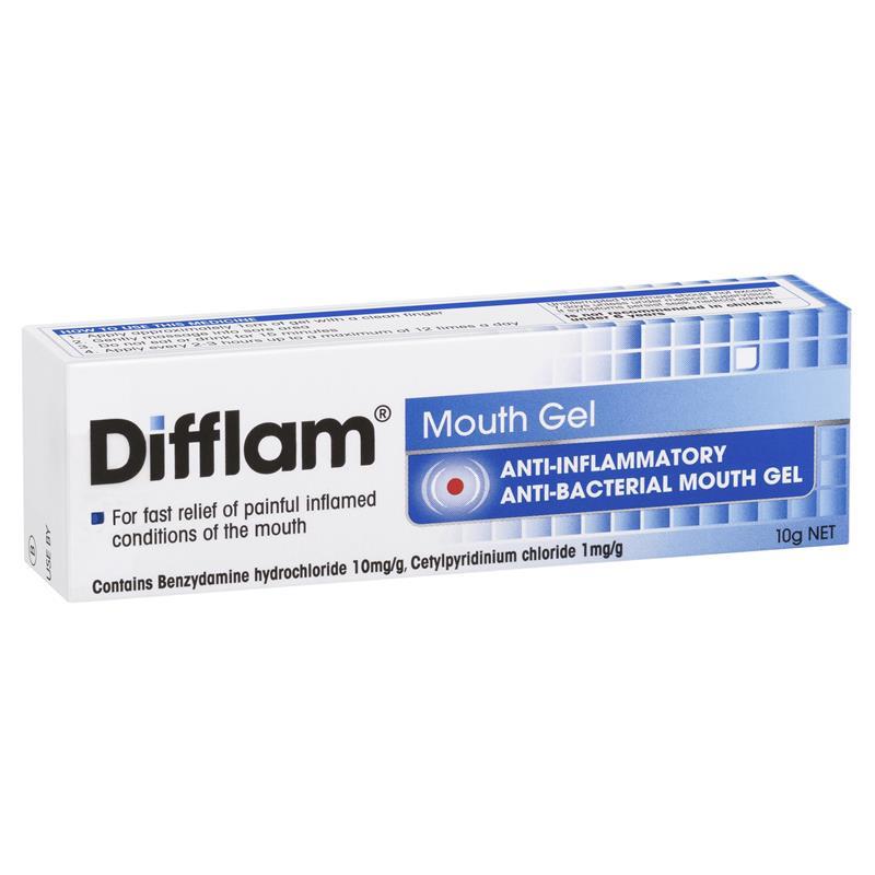 difflam anti-inflammatory mouth gel 10g – HORO.co.nz