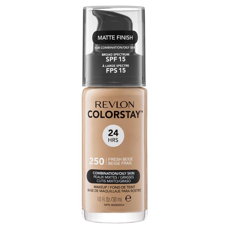 revlon colorstay makeup with time release technology for combination/o ...