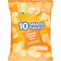 countdown potato chips chicken crinkle cut 180g 10pk – HORO.co.nz