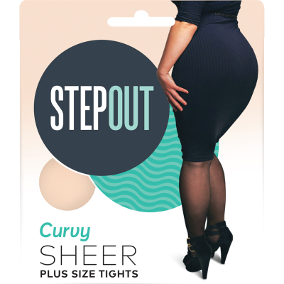 Stepout DuJour Sheer 15 Den Tights Curvy Bare 1ea – HORO.co.nz