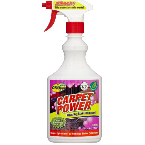 Ozkleen Carpet Power Lavender Fresh Stain Remover 500ml – HORO.co.nz