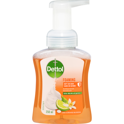 Dettol Lime & Orange Foaming Hand Wash Pump 250ml – HORO.co.nz