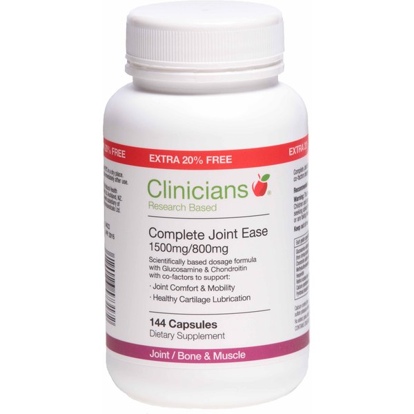 Clinicians Complete Joint Ease 144s – HORO.co.nz