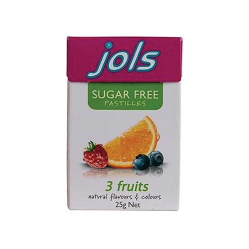 jols sugar free pastilles 3 fruits 25g – HORO.co.nz
