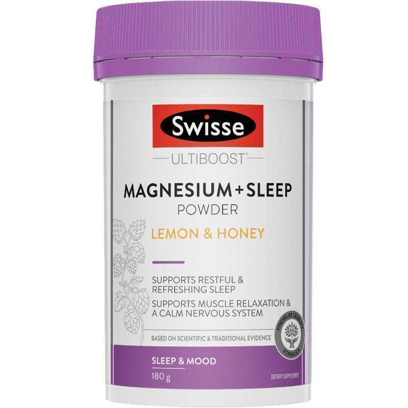 swisse ultiboost magnesium + sleep powder 180g – HORO.co.nz