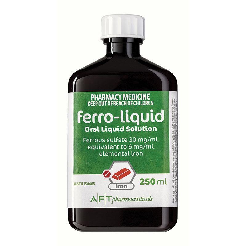 ferro liquid 250ml 30mg/ml – HORO.co.nz