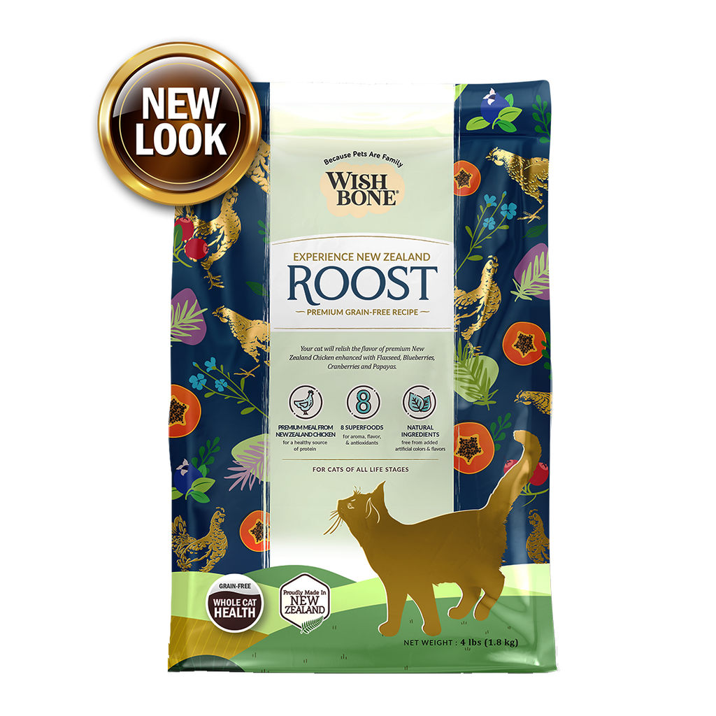 WISHBONE CAT KIBBLE ROOST 9.1KG – HORO.co.nz