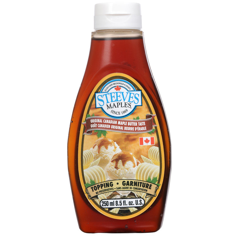 Steeves Original Maple Syrup Butter Flavour 250ml – HORO.co.nz