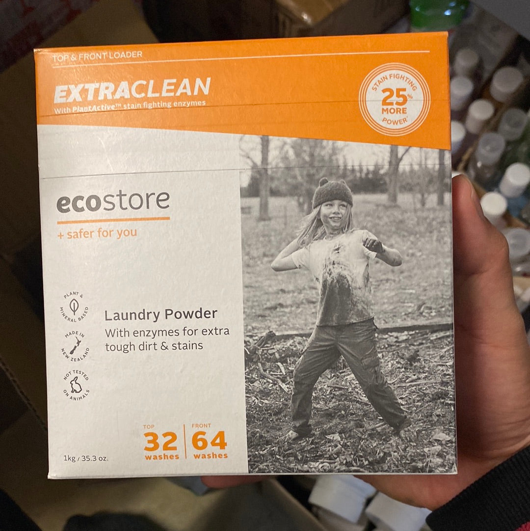Ecostore Extra Clean Lemon Laundry Powder 1kg – HORO.co.nz