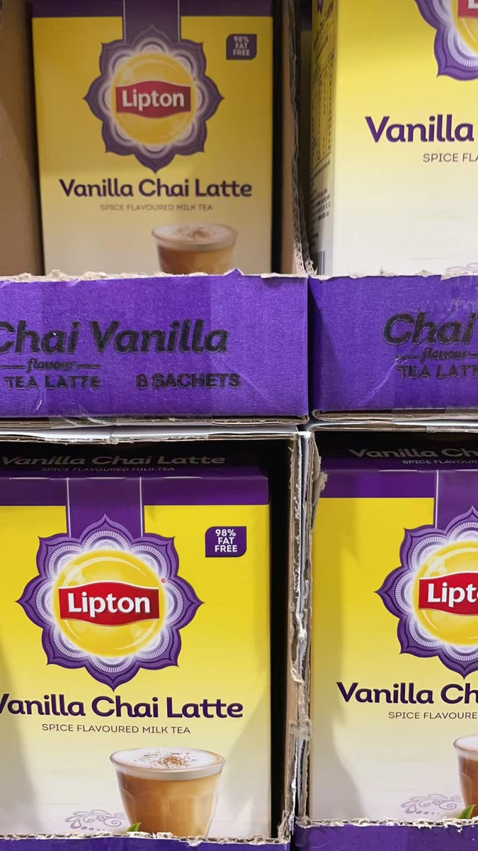 lipton tea mix chai latte vanilla 8pk Best Before 11/2025 – HORO.co.nz